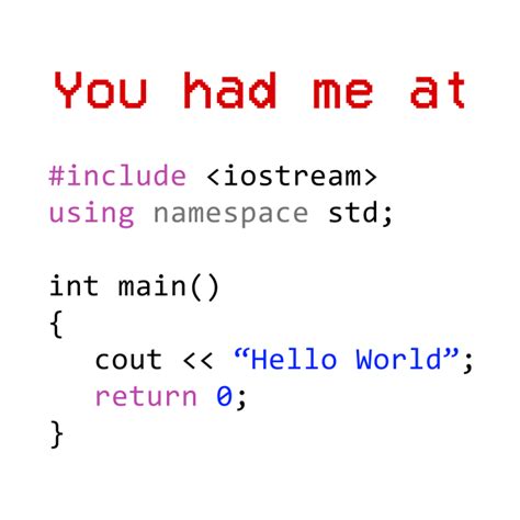 Hello World First Program In Computer Science Programming Languange