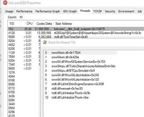 103 Consumes 45 Of My Cpu Delphi Ide And Apis Delphi Praxis En