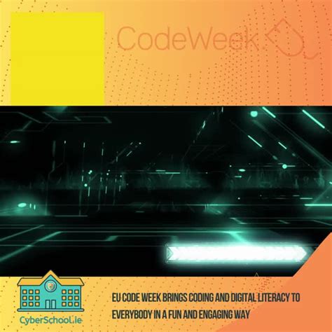 Cyberschoolie On Linkedin Eucodeweek Codingforall Digitalskills
