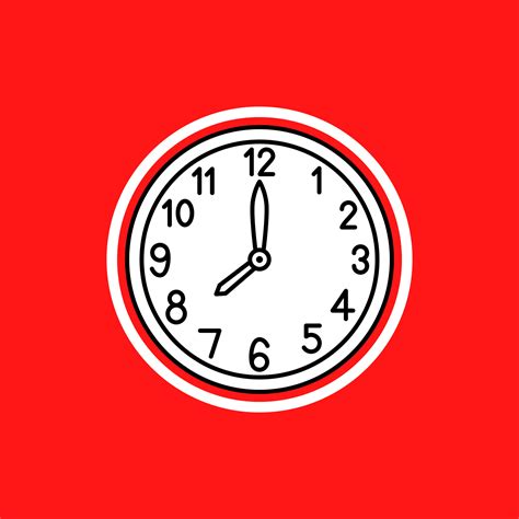 Time Clock Isolated Icon Vector Illustration Design Vector Art At Vecteezy