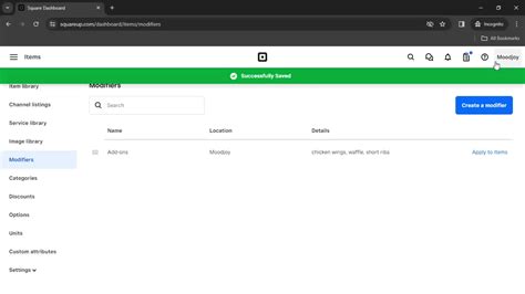Creating Modifiers User Flows In Web Apps Page Flows