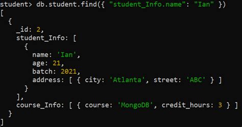 Mongodb Search In Array Of Objects Spark By {examples}