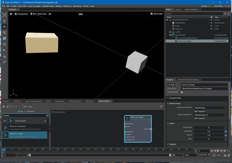 Nvidia Omniverse和isaac Sim笔记4：omnigraph与键盘操控机器人