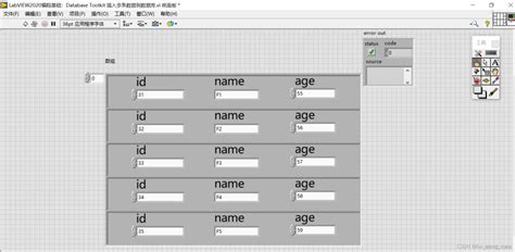 Labview 生成 Mysql 数据库 Labview数据存入数据库mob64ca13f63f2c的技术博客51cto博客