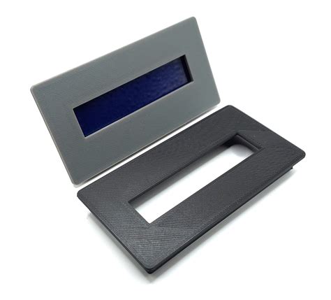 Bezel Lcd Display 1602 16x2 2x16 Mounting Housing Installation Frame