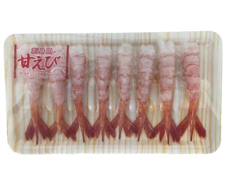 Ama Ebi Sweet Shrimp Wo Shell 8pc Sashimi Grade Northsea Singapore