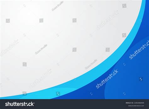 Simple Curve Background Business Space Text Stock Vector Royalty Free