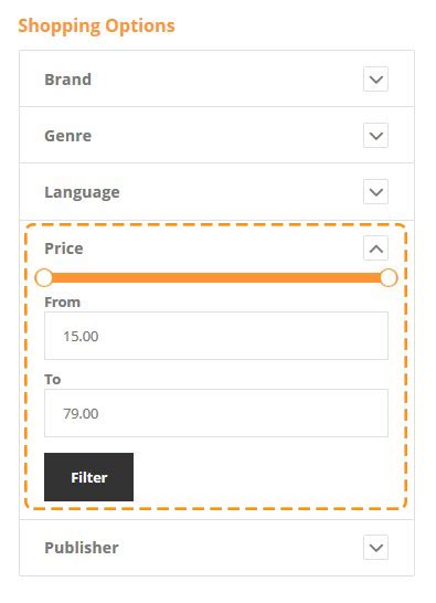 Magento 21x How To Configure Price Filter Zemez Support