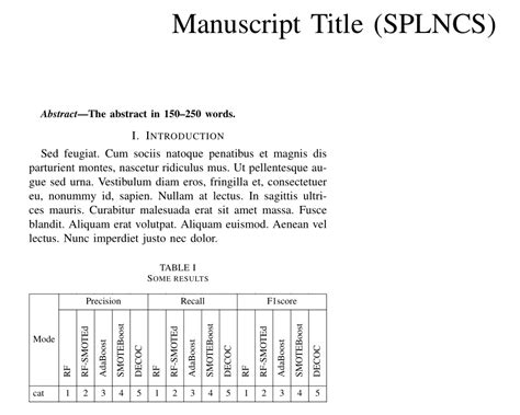 Ieeetran Many Columns Table Alignment With Paper Column TeX LaTeX Stack Exchange