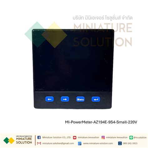 Power Meter RS Modbus RTU ขายด Singel phase VAC digital multi function opening