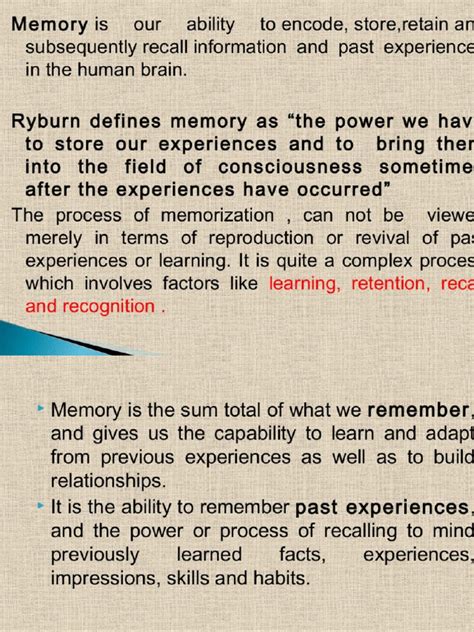 memory pdf