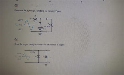 Solved Determine the Rs voltage waveform for circuit in | Chegg.com