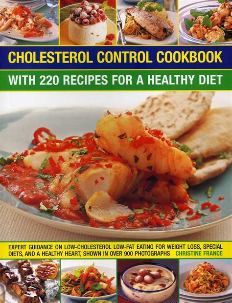 Cholesterol Control Cookbook Book By Christine France Official