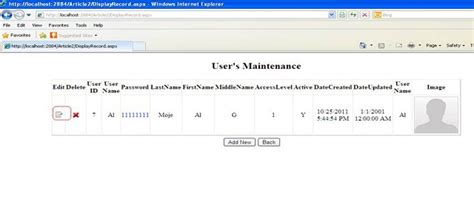 How To Add Delete Edit Update Image And Save To SQL Database Table And Also How To Create A