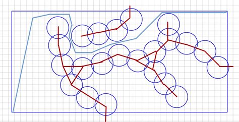 Computational Geometry Find Out If A Path Exists Avoiding Circular Obstacles Computer