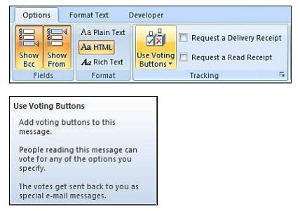Macos How To Create A Poll In Microsoft Outlook Super User