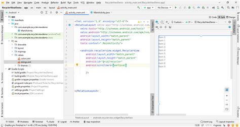 Recyclerview In Android Studio With Examples