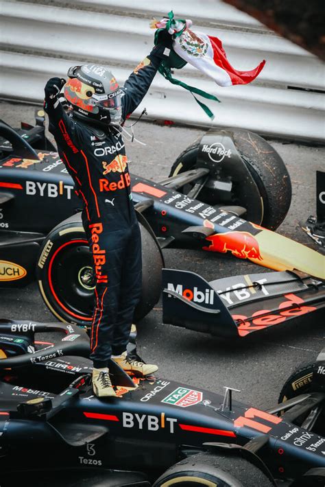 Sergio Perez Wins Monaco Gp 2022 Photographic Print For Sale