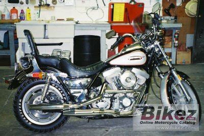 1984 Harley Davidson Fxrs 1340 Low Glide Specifications And Pictures