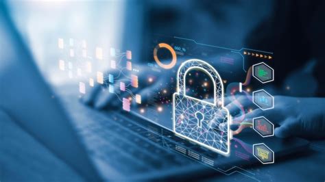 Premium Photo Women Using Laptop Computers With Digital Padlocks On Internet Technology