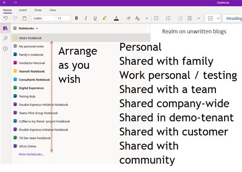 use onenote notebook efficiently with teams vesa nopanen my teams