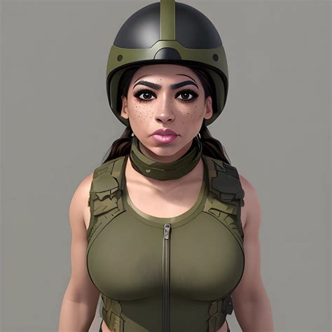 Masterpiece Full Body Realistic 3d Adult Hispanic Female Gre