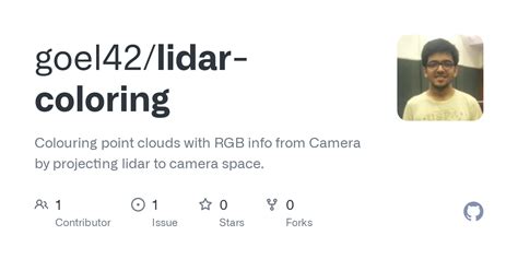 GitHub Goel Lidar Coloring Colouring Point Clouds With RGB Info From Camera By Projecting