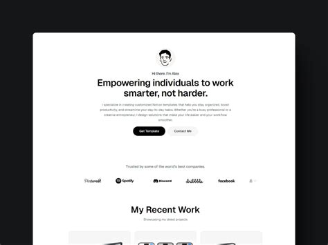 Portfolio Website Template Nextjs With Notion Cms