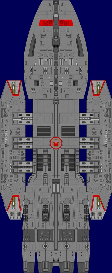 Mercury Class Battlestar By Captshade On Deviantart