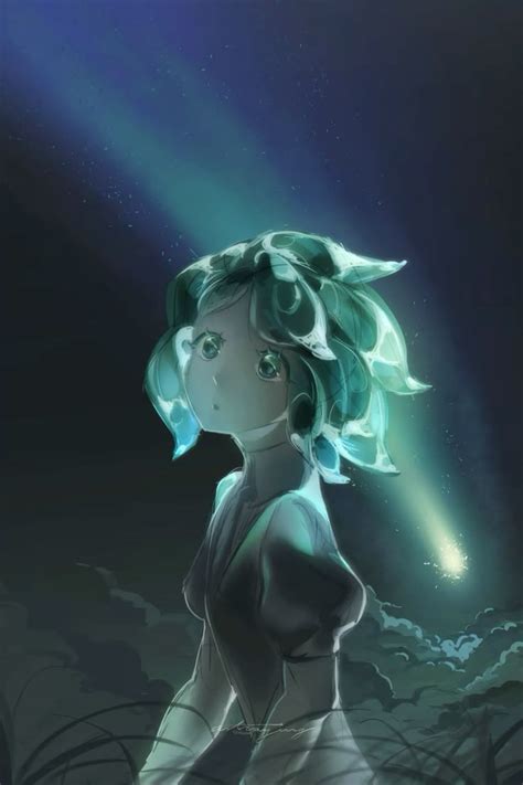 Land Of The Lustrous Wallpaper Moon Phos Fanart Fate Characters Pixiv