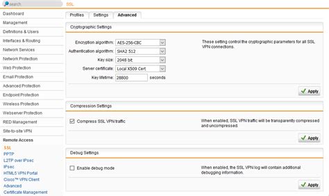 SSL VPN Not Working VPN Site To Site And Remote Access UTM Firewall Sophos Community