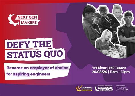 Engineers Excellentemployers Nextgeneration Inspiring Bestpractice Kitemark Stem Ukmfg