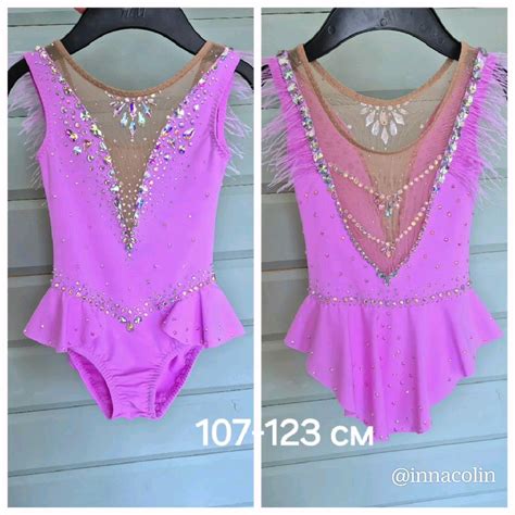 Купальник для художественной гимнастики с перьями ในปี 2025 ชุดยิมนาสติก