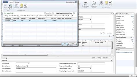 Sales Order Processing In Microsoft Dynamics Nav 2013 Youtube