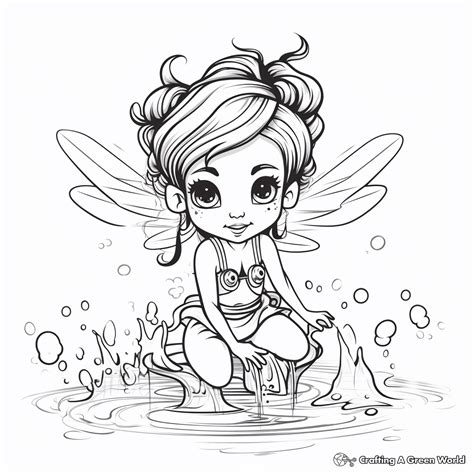 Fairy Coloring Pages Free And Printable