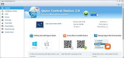 qsync central station