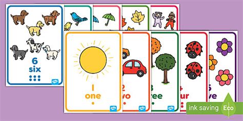 Let S Count Numbers Display Posters Twinkl