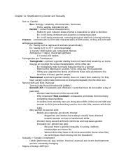 Chapter 11 Stratification By Gender And Sexuality Docx Chapter 11 Stratification By Gender