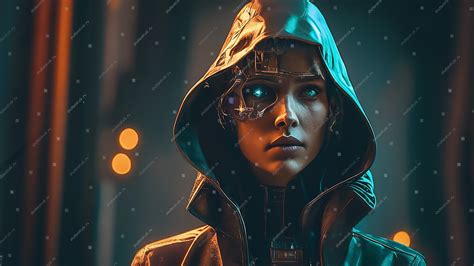 Cyberpunk Photo Artificial Intelligence Interpreting Web Ai Generated