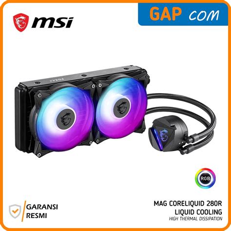 Jual Cpu Cooler Msi Mag Coreliquid R Argb Liquid Cooling Aio Shopee Indonesia