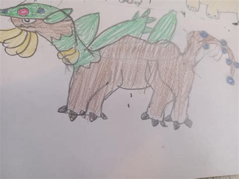 A Fan Made Tropius Evolution That I Designed Its Name Is