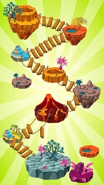 1262 Cartoon Level Map Stock Vectors And Vector Art Shutterstock