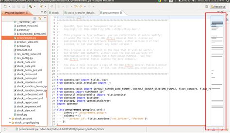 Remove The Strange Scroll Bar In Eclipse After Installing PyDev Gopakumar S Tech Blog