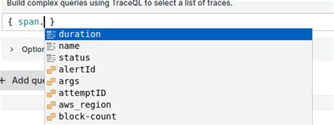 Traceql Autocomplete Issues · Issue 60058 · Grafanagrafana · Github