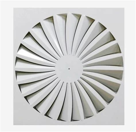 Powder Coated Swirl Diffuser For Hotel Shape Circular Round At Best Price In Noida