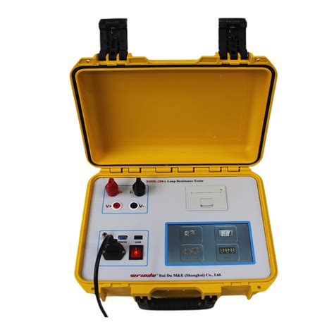 supply ground resistance tester for loop wholesale factory rui du