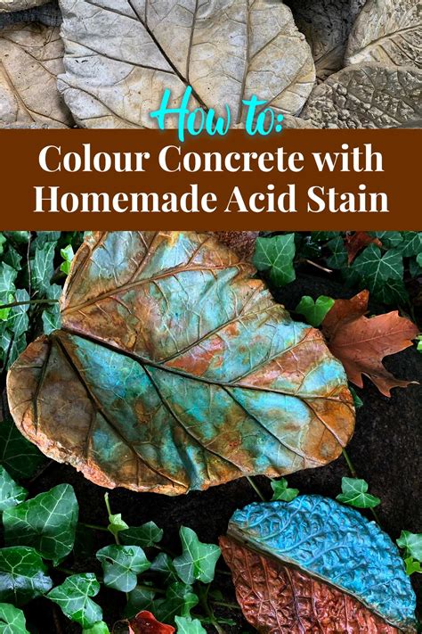 Cement Acid Stain Colors