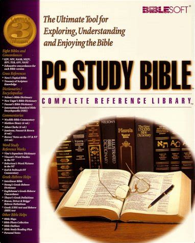 PC Study Bible Complete Reference Library By Unknown Author Goodreads
