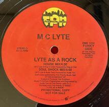 Yahooオークション プロモ盤mc Lyte Lyte As A Rock 12inch盤 そ