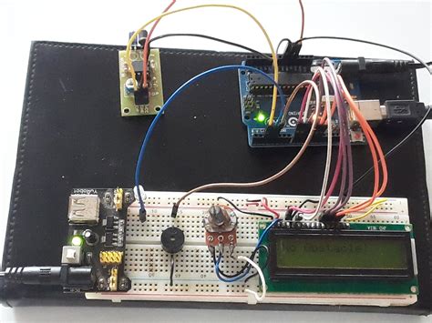 IR Sensor With Arduino LCD Buzzer And LED Ee Diary
